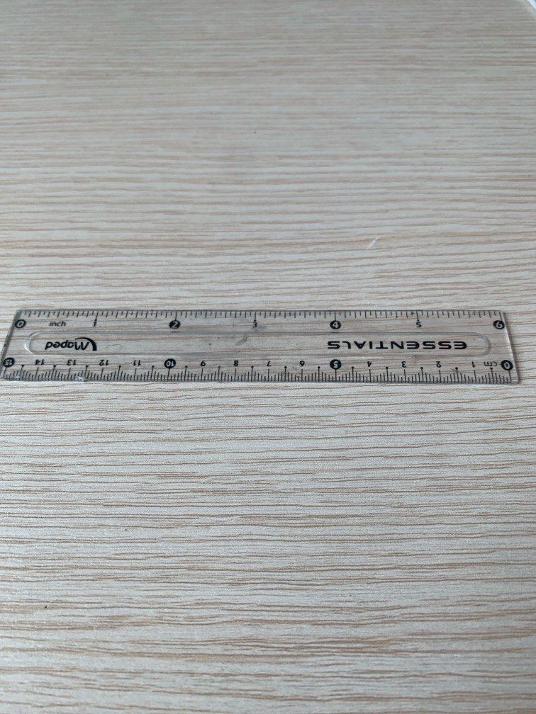 Maped essential 15 cm ruler, Hobbies & Toys, Stationery & Craft ...
