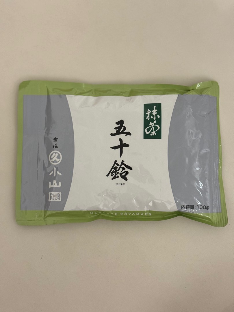 Marukyu Koyamaen Isuzu matcha 100g pack, Food & Drinks, Beverages on Carousell