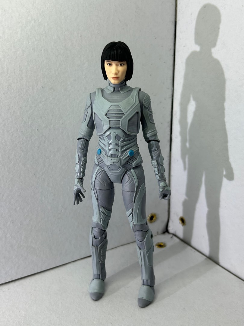Marvel Legends Custom Kitbash Ghost In The Shell Major Motoko Kusanagi ...
