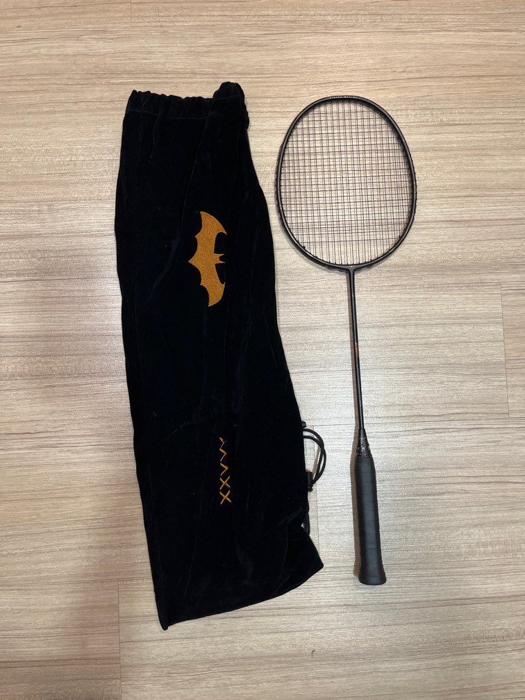 Maxx BATMAN badminton racket (limited edition), Sports Equipment, Other ...