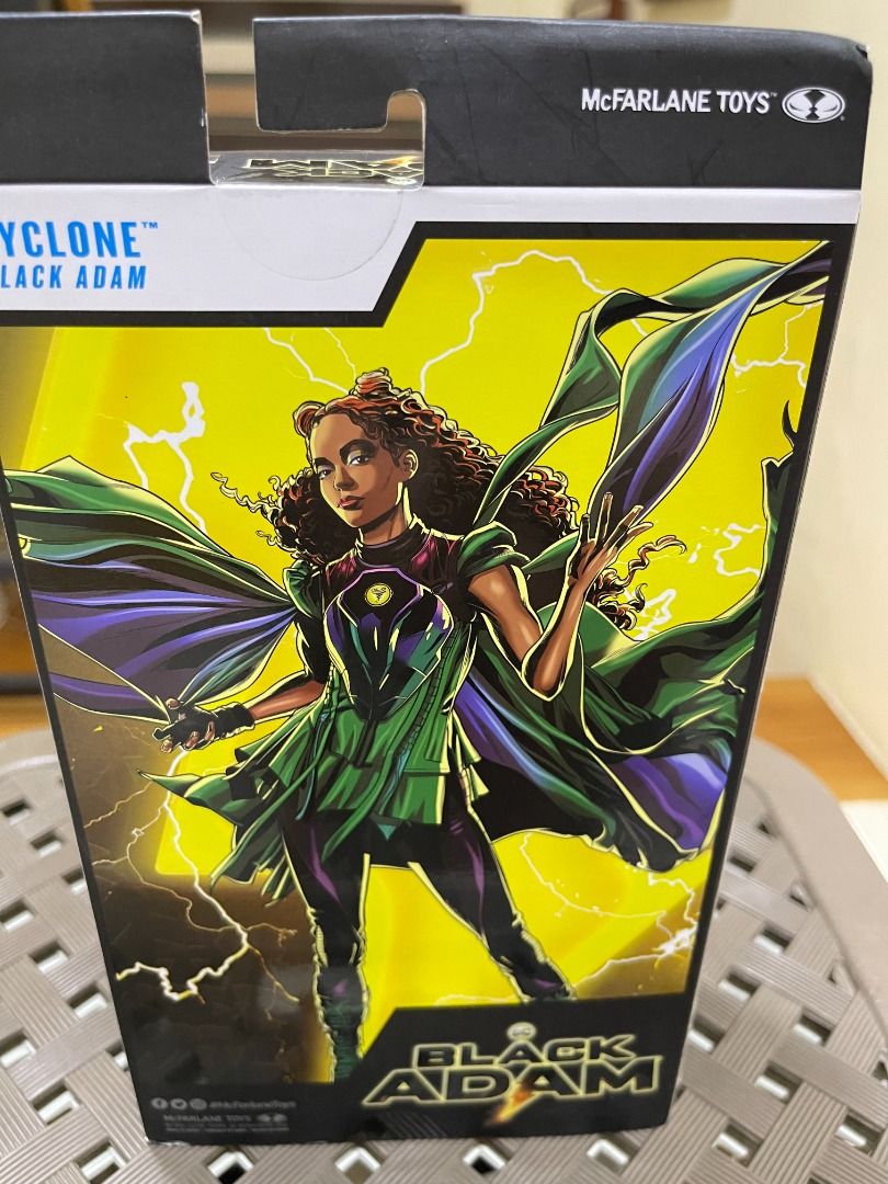 McFarlane DC Multiverse * CYCLONE Maxine Hunkel BLACK ADAM Movie * 7 ...