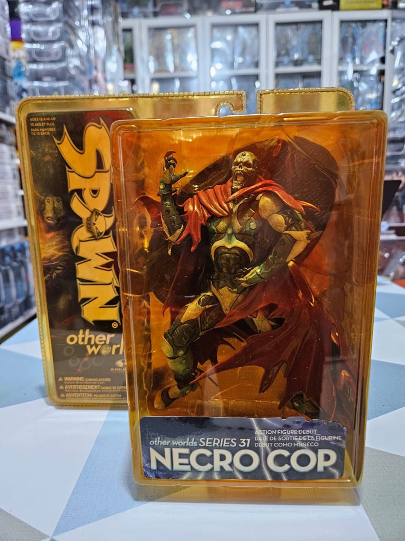 McFarlane Spawn 31 Necro Cop, Hobbies & Toys, Toys & Games on Carousell