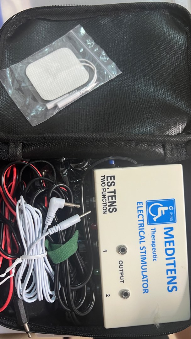 MEDITENS Black Box TENS ES (Electric Simulator, Therapy Machine, Pain ...