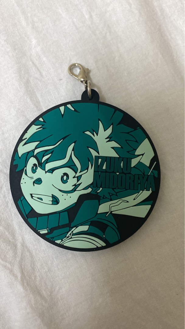 my hero academia izuku midoriya keychain charm, Hobbies & Toys ...