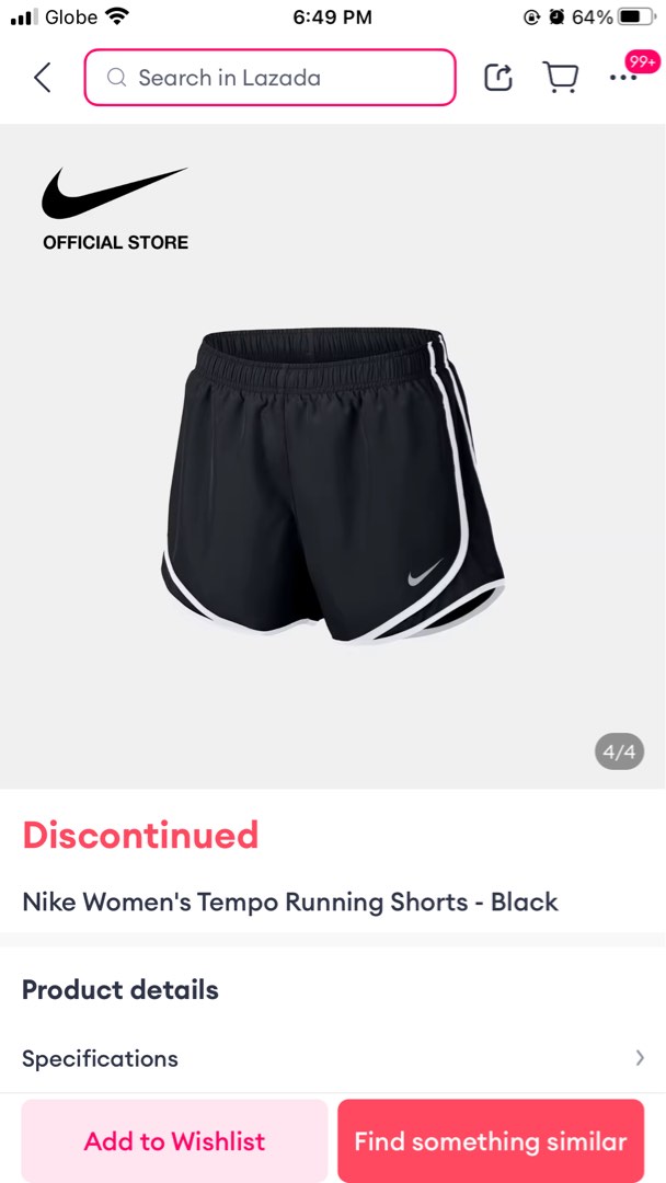 Nike running shorts (LESS SRP), Women's Fashion, Activewear on Carousell