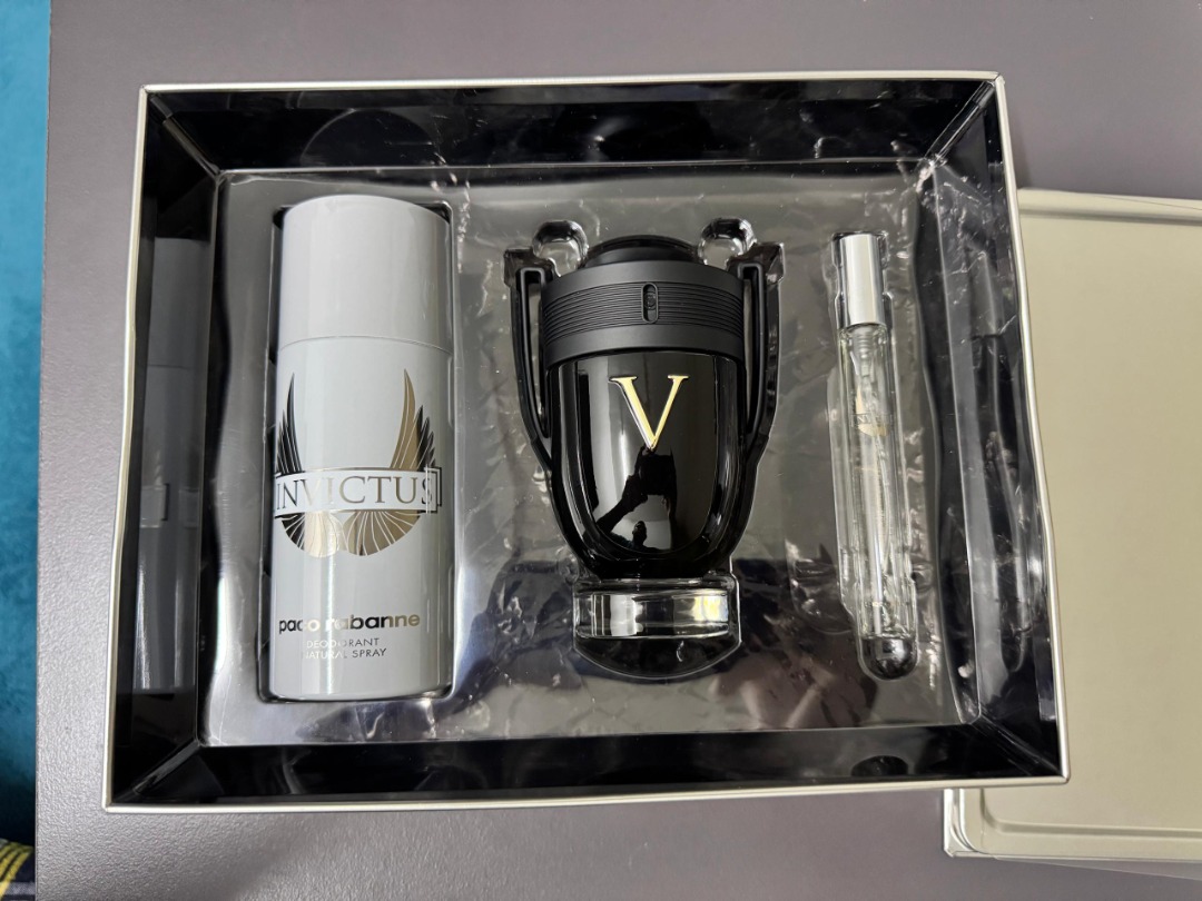 Paco Rabanne Invictus Victory Gift Set, Beauty & Personal Care ...
