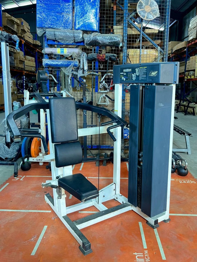 Paramount Shoulder Press Gym Fitness Equipment Exercise Senaman, Sports ...