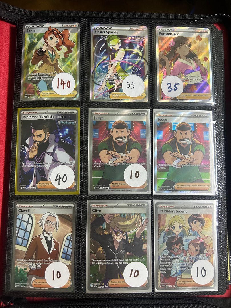 Pokemon TCG trainers and gold cards, Hobbies & Toys, Toys & Games on ...