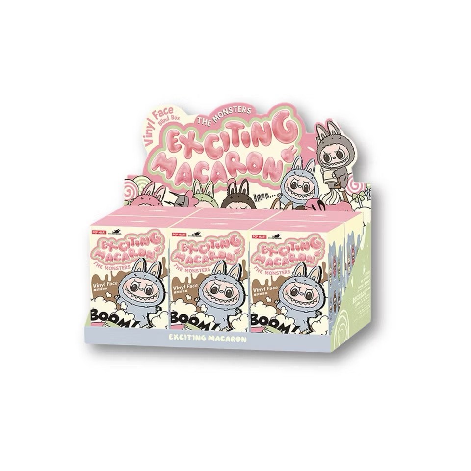 [SEALED] Pop Mart Labubu V1 (The Monster - Tasty Macarons), Hobbies ...