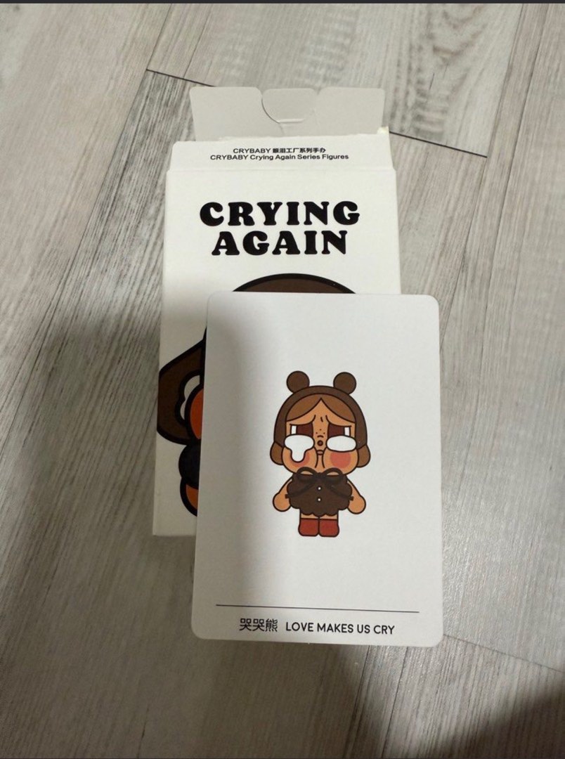 Popmart cry baby crying again parade, Hobbies & Toys, Toys & Games on ...