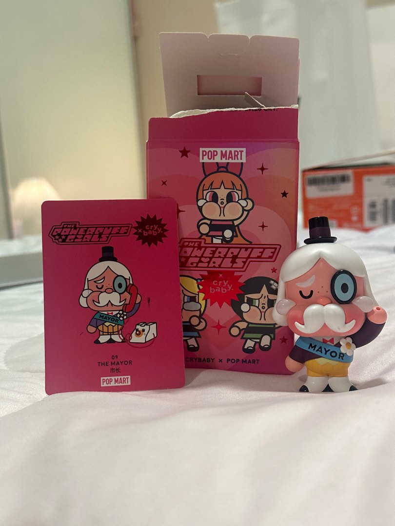 POPMART Cry Baby x PPG - Mayor, Hobbies & Toys, Toys & Games on Carousell