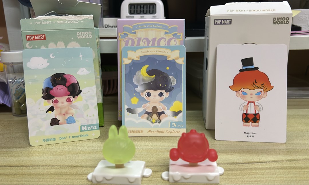 POPMART DIMOO COLLECTIONS, Hobbies & Toys, Toys & Games on Carousell