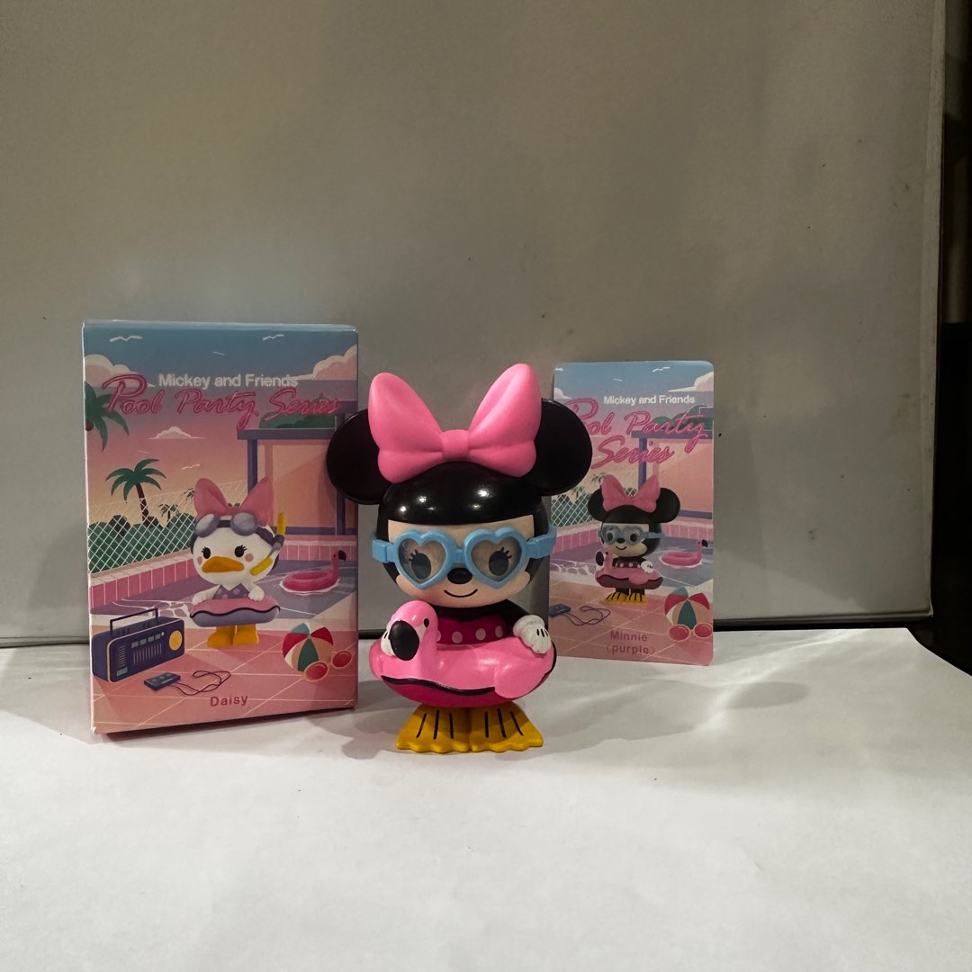 Popmart Mickey and Friends Pool Party Series, Hobbies & Toys, Toys ...