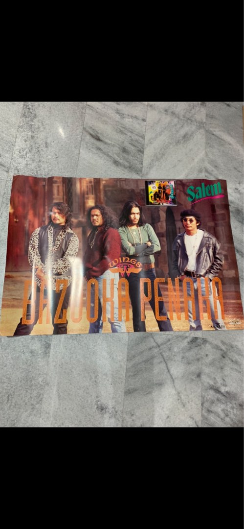 Poster wings bazooka penaka, Hobbies & Toys, Music & Media, CDs & DVDs ...