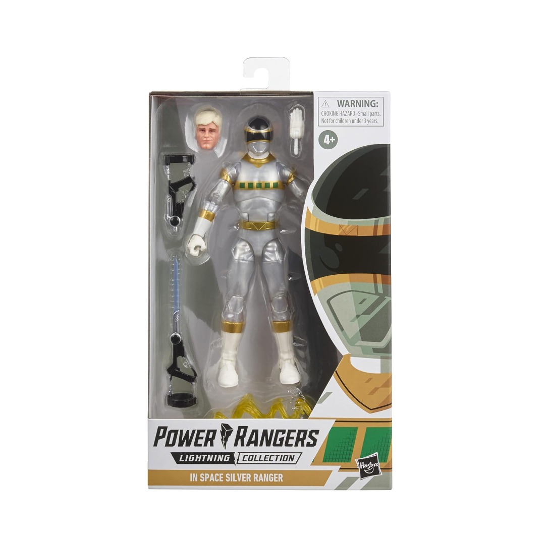 Power Rangers Lightning Collection in Space Silver Ranger 6-Inch ...
