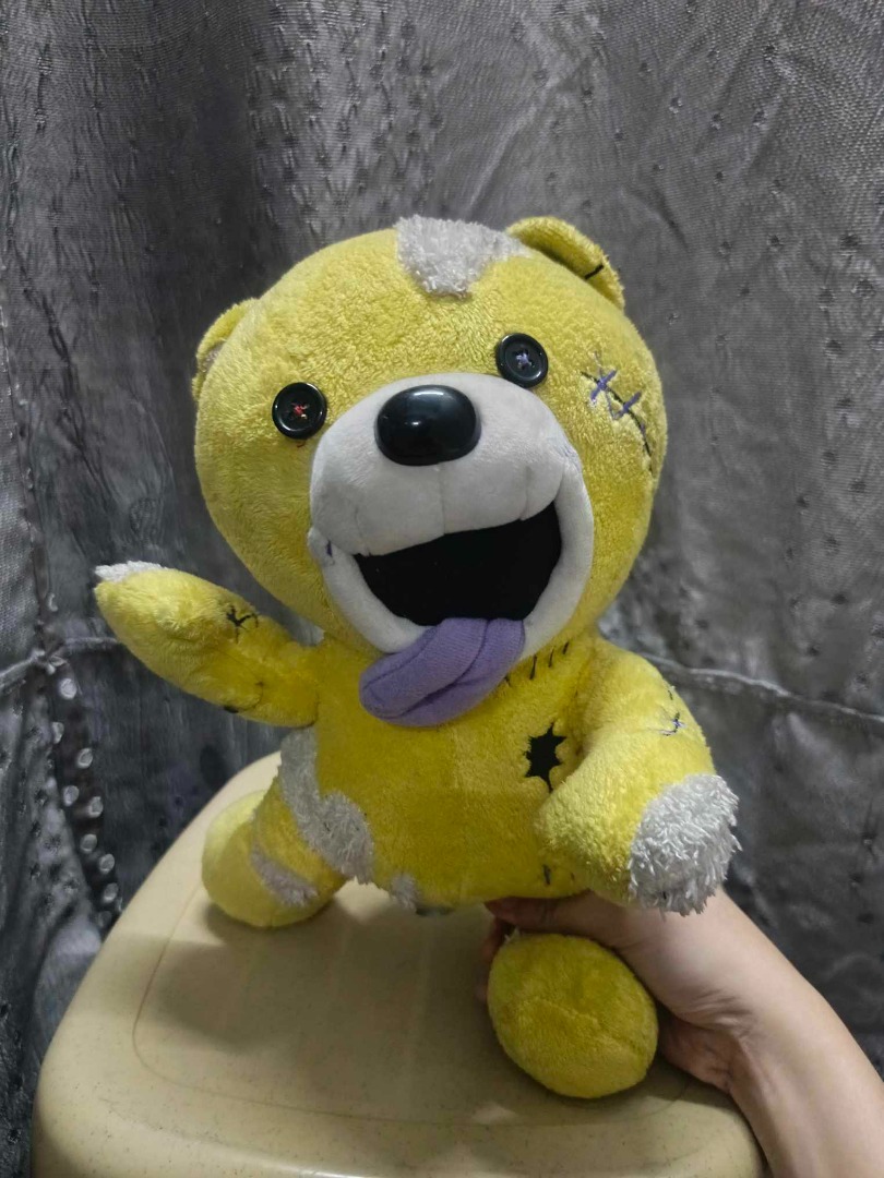 RARE ZOMBEAR YELLOW AUTHENTIC JAPAN ZOMBEAR ZOMBIE BEAR STUFFED TOY ...