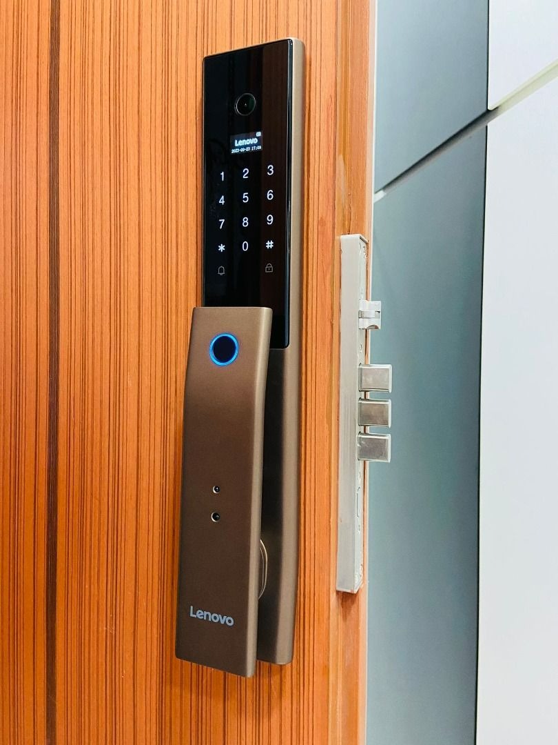 [Recon Set & Free Installation] Lenovo X3 Door Viewer Push Pull Digital ...