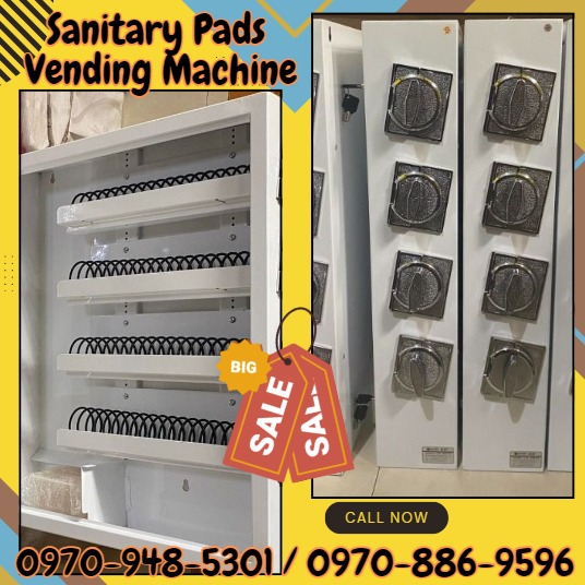 Sanitary Pads vending Machine Or Pads Vendo machine, Commercial ...