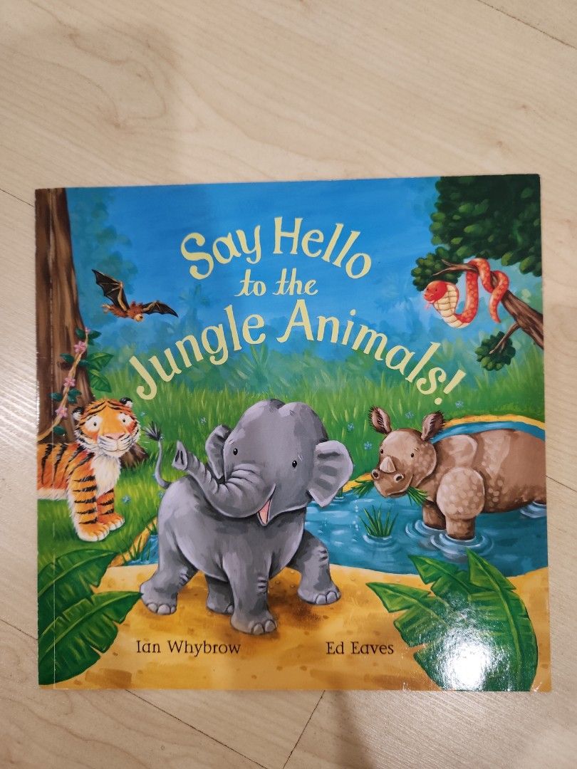 Say hello to the jungle animals, Hobbies & Toys, Books & Magazines ...