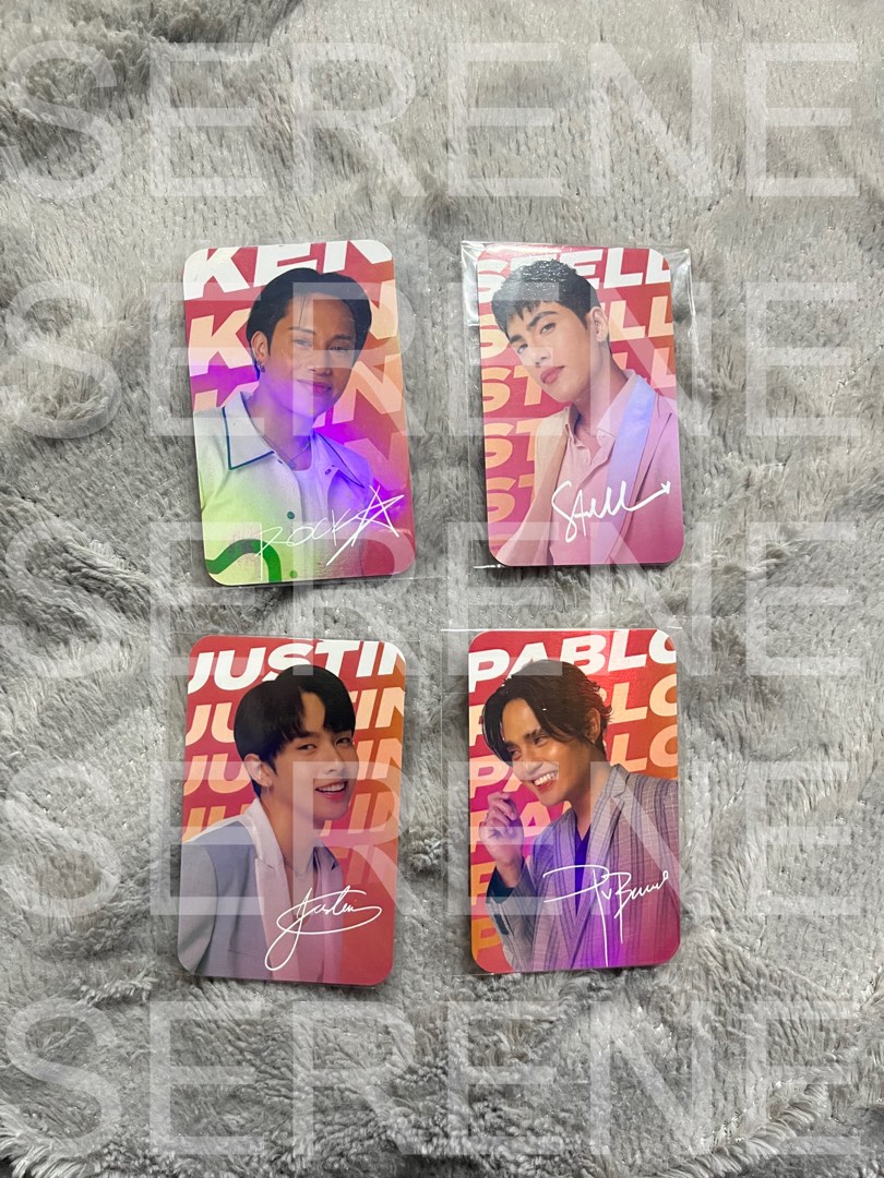 SB19 Thanksgiving Official Photocards, Hobbies & Toys, Memorabilia ...