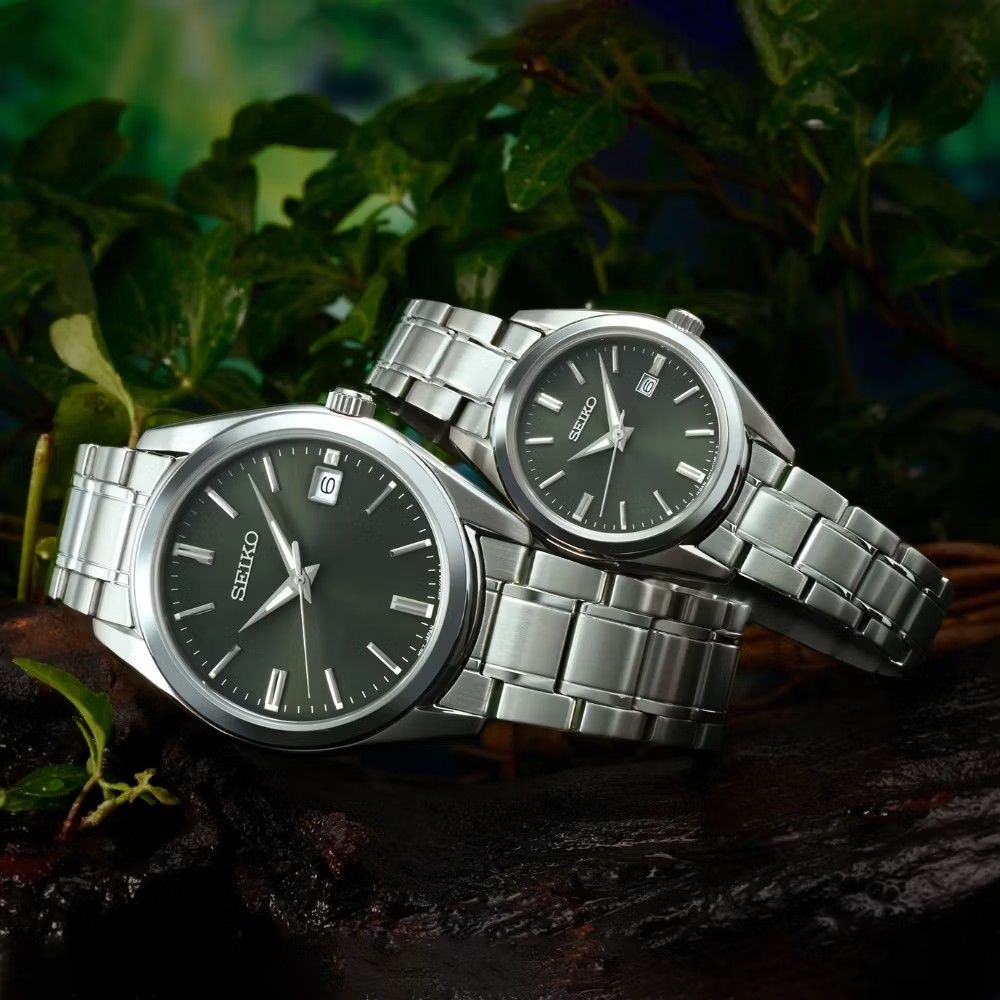 Seiko Olive Green Sapphire Crystal Watch SUR527P1, Luxury, Watches on ...