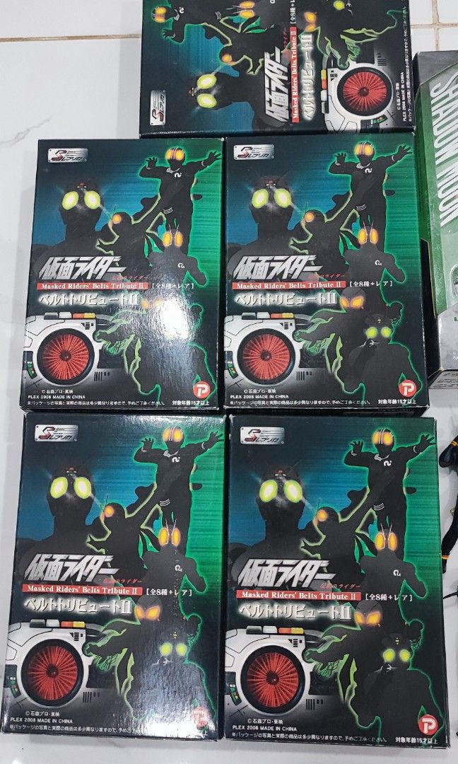 SET KAMEN RIDER BLACK BROTHERS SHF, BELT, HG AND HDM, Hobbies & Toys ...