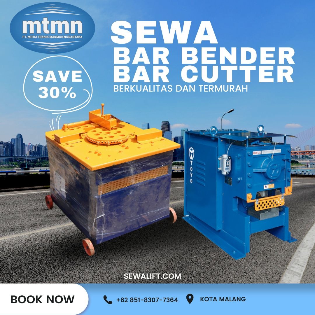 Sewa Alat Bar Bender Bar Cutter pembengkokan & pemotong besi cepat Kota ...