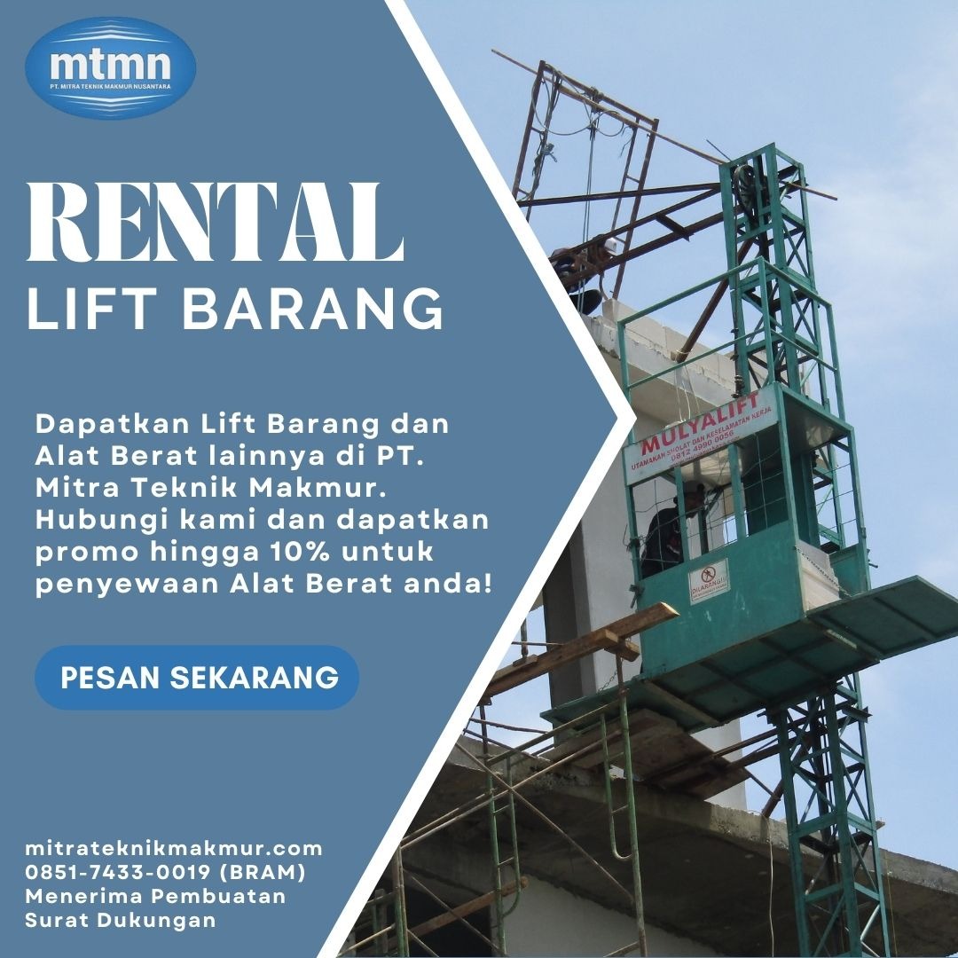 Sewa Lift Barang | Lift Material | Lift Konstruksi Kota Padangpanjang ...
