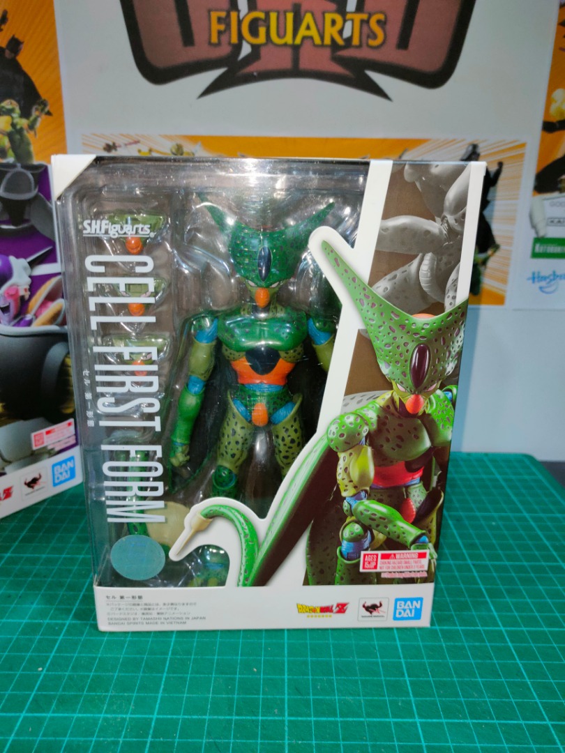 S.H.Figuarts SHF Dragon Ball Cell First Form, Hobbies & Toys, Toys ...