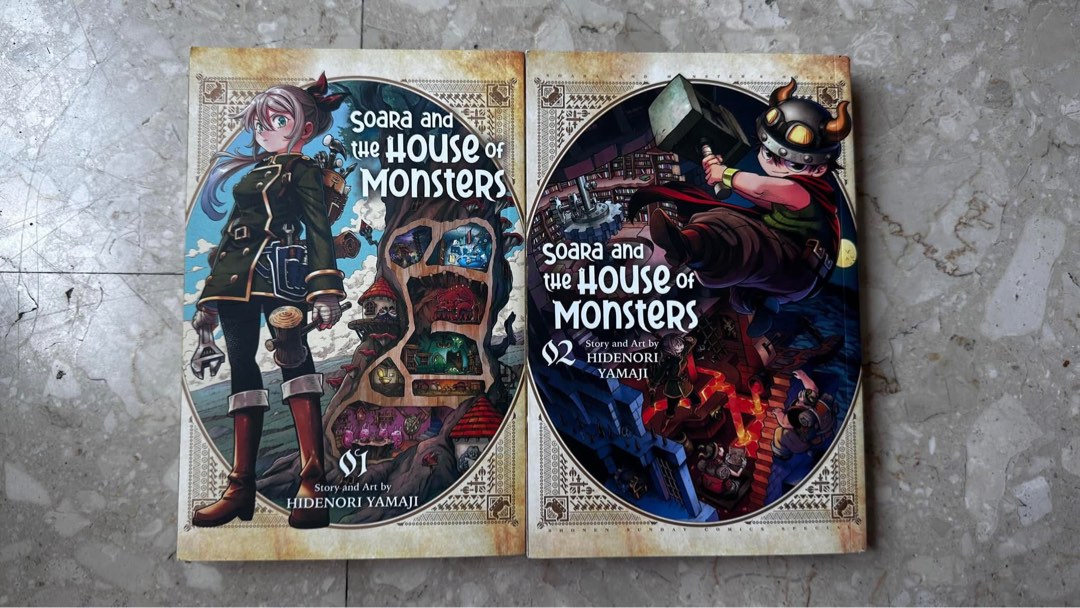 Soara and the House of Monsters Volume 1-2 Manga (Shogakukan Asia), Hobbies & Toys, Books ...