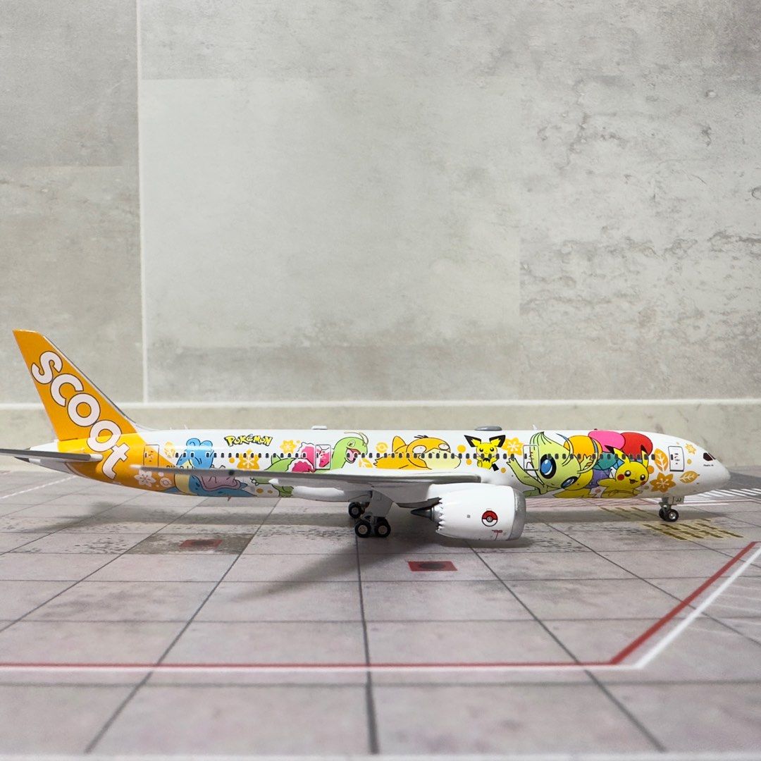 [Special Livery] 1:400 Aviation 400 Scoot Boeing B787-9 (Pokemon Jet), Hobbies & Toys ...