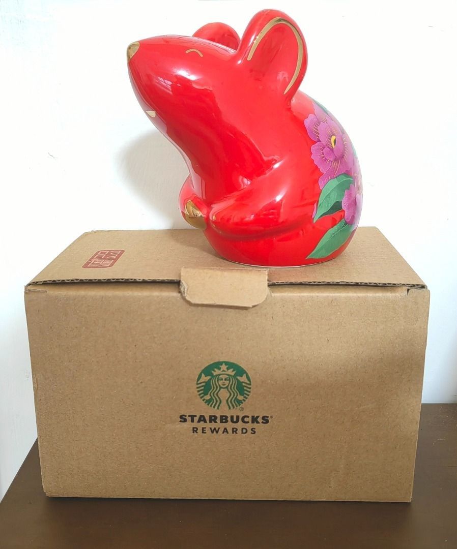 Starbucks Lunar Rat Coin Bank, Hobbies & Toys, Collectibles ...