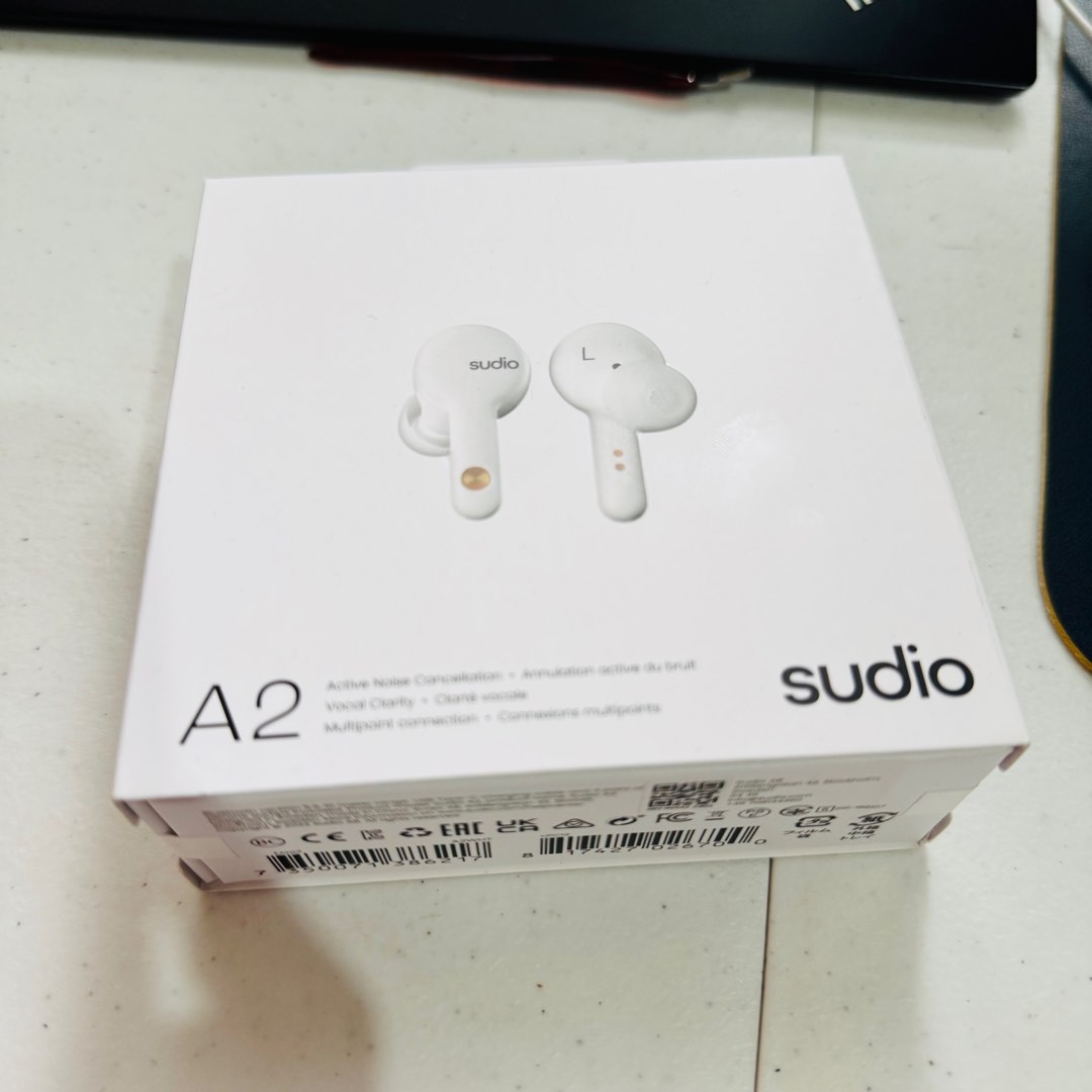 Sudio A2 Wireless Buds White, Audio, Earphones on Carousell
