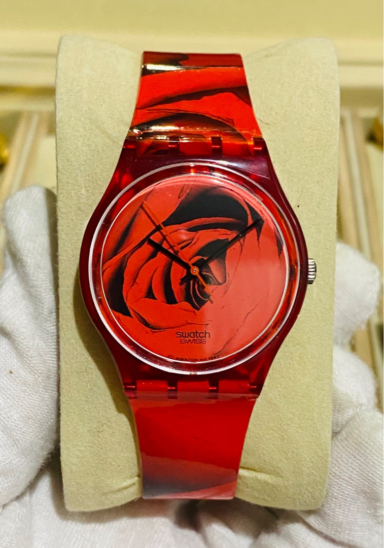 Swatch The Rose 1998, Women's Fashion, Watches & Accessories, Watches ...