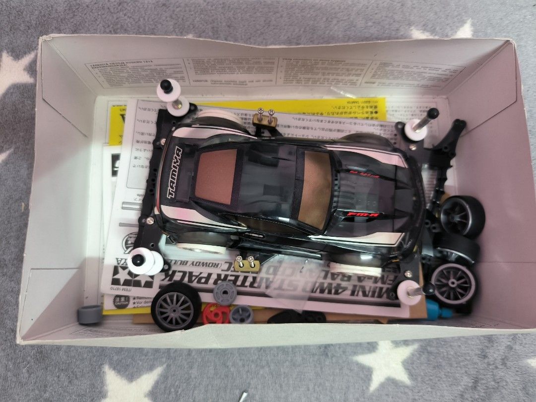 Tamiya 18710 Mini 4WD Rev Starter Pack FM-A Balanced Spec, Hobbies ...