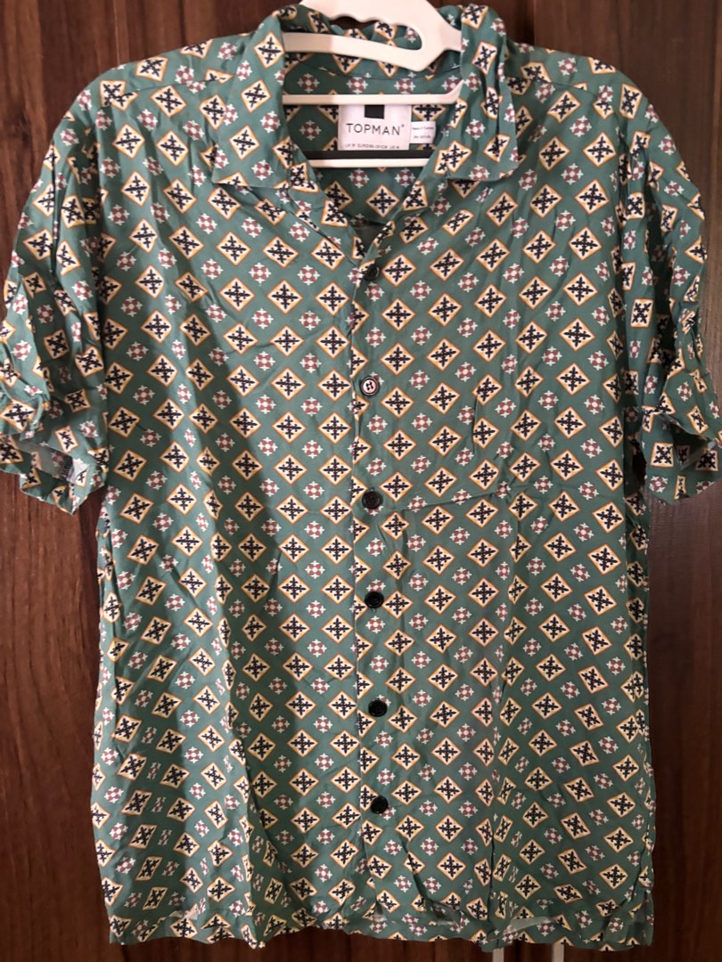 TopMan polo, Men's Fashion, Tops & Sets, Tshirts & Polo Shirts on Carousell