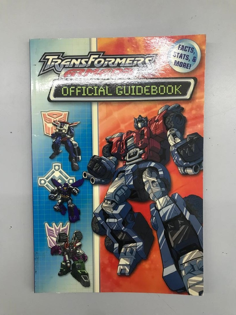 Transformers Armada Official Guidebook, Hobbies & Toys, Books ...