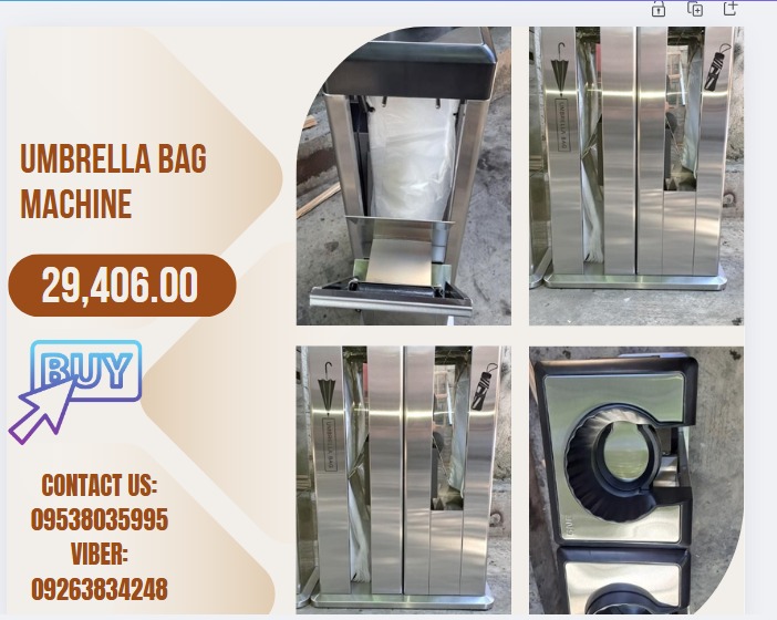 UMBRELLA BAG MACHINE BRAND NEW, Everything Else, Others on Carousell