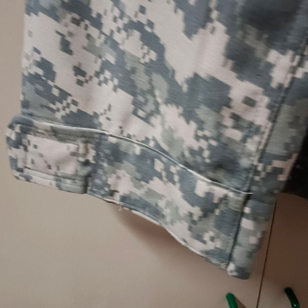 US ARMY Top Jacket Uniform ACU Pattern LARGE (Height 67 to 71in, Chest ...