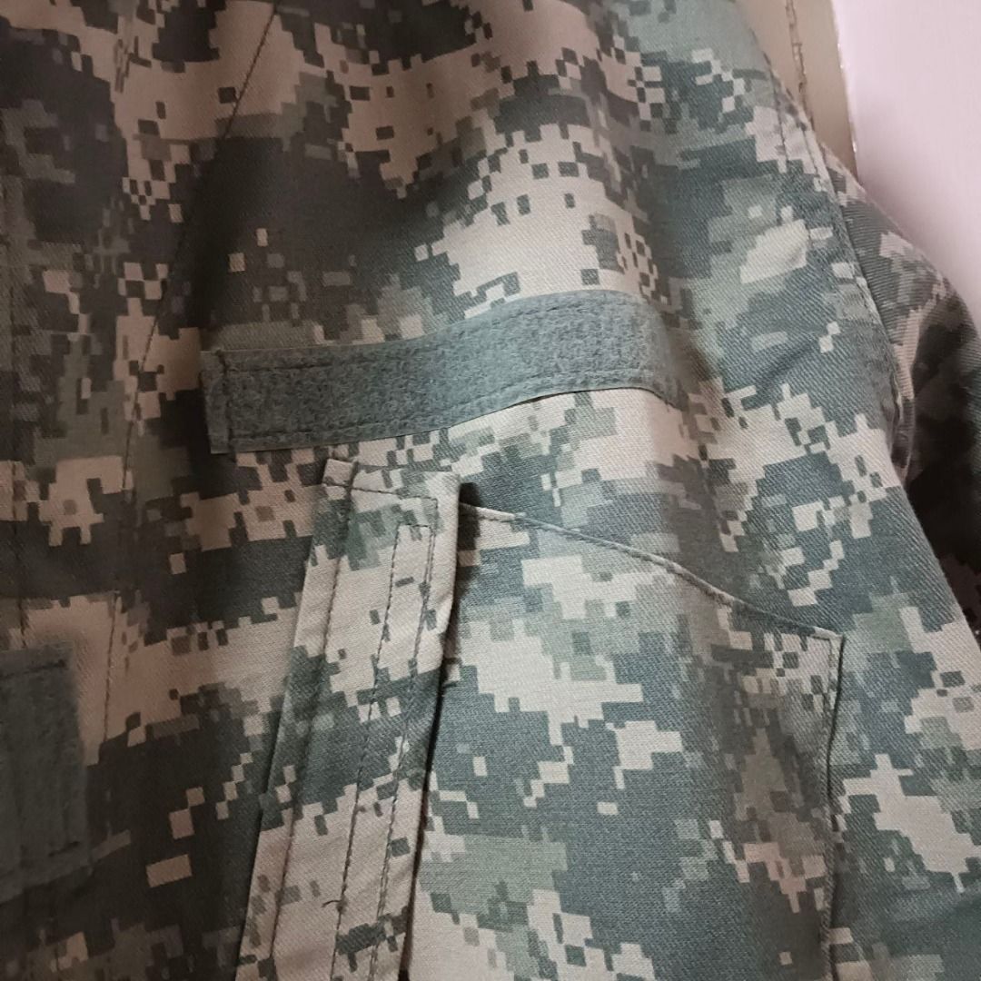 US ARMY Top Jacket Uniform ACU Pattern LARGE (Height 67 to 71in, Chest ...