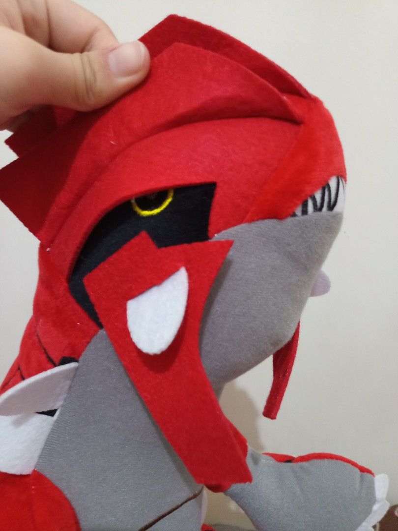 Very Big Pokemon Groudon Legendary Hoenn Earth Monster Plush Plushie ...