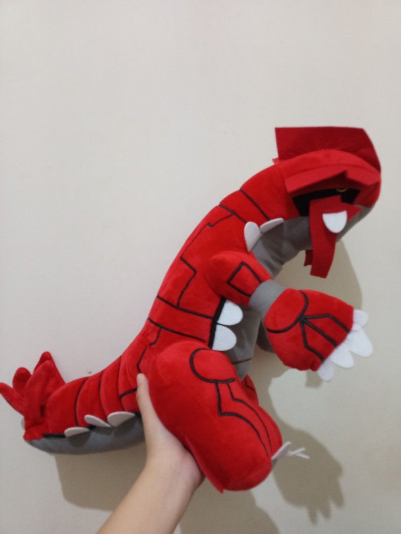 Very Big Pokemon Groudon Legendary Hoenn Earth Monster Plush Plushie ...