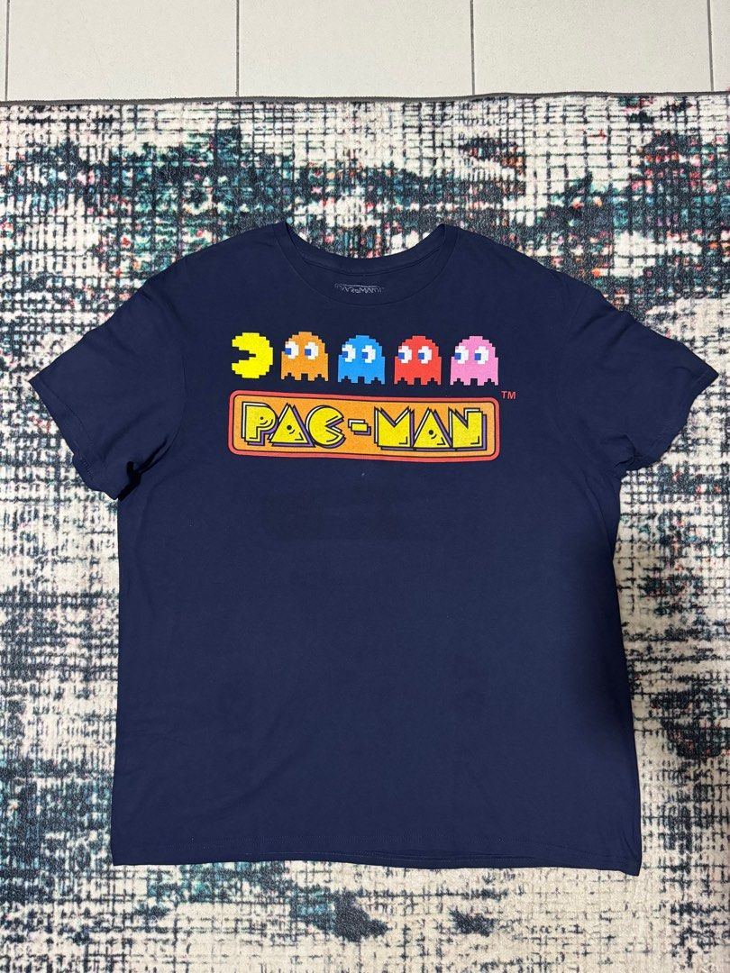 Vintage Pac Man Game Merch, Men's Fashion, Tops & Sets, Tshirts & Polo ...
