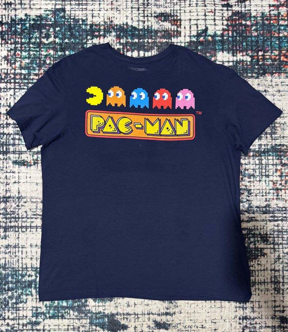 Vintage Pac Man Game Merch, Men's Fashion, Tops & Sets, Tshirts & Polo ...