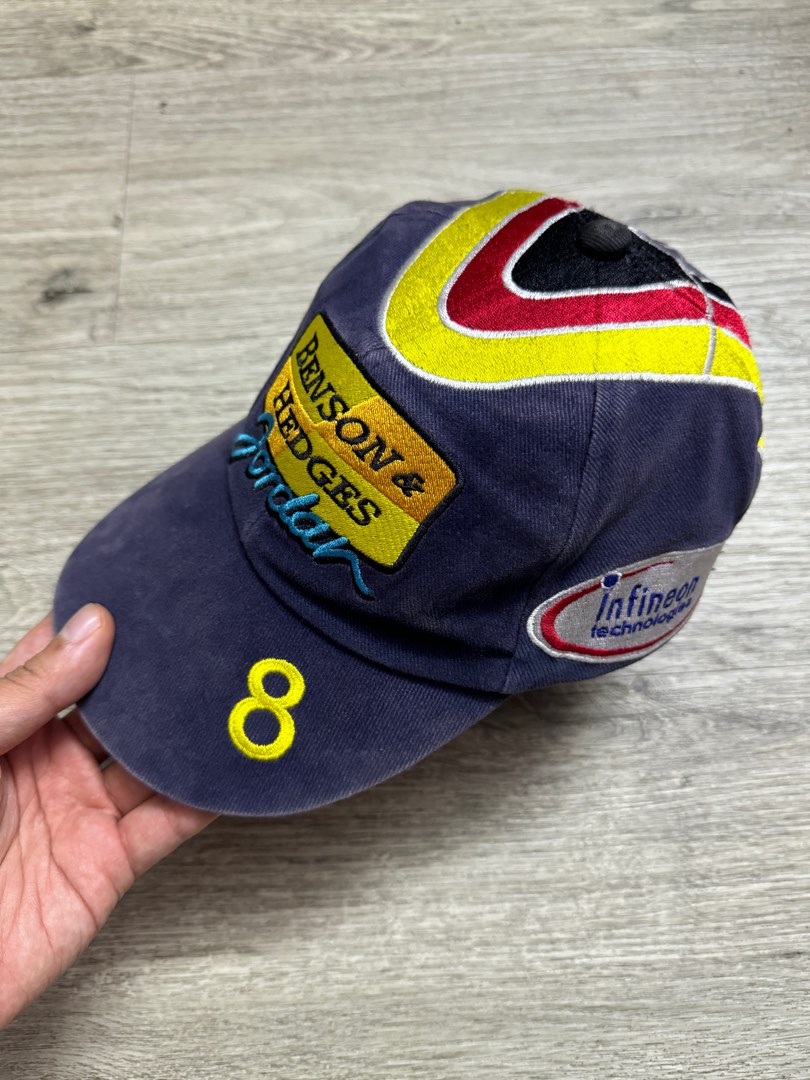 Vintage Team Jordan F1 Benson & Hedges Cap Hat Vtg, Men's Fashion ...