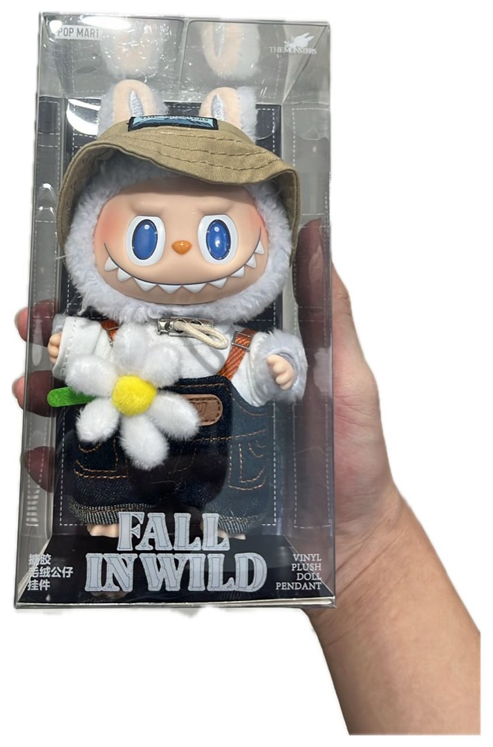 WTS fall in wind labubu (fiw), Hobbies & Toys, Toys & Games on Carousell