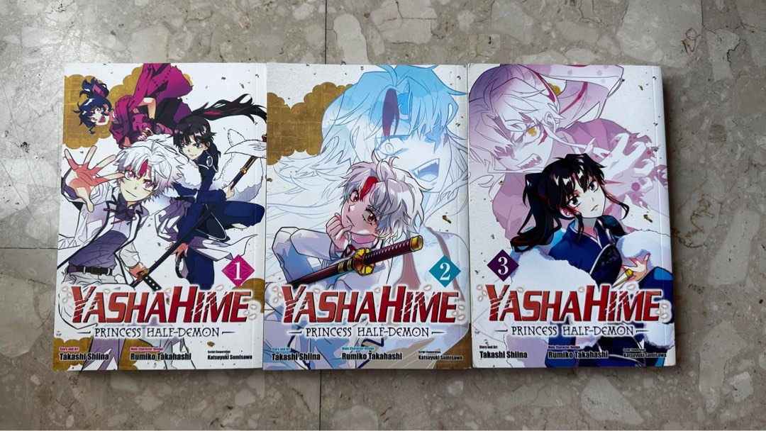 Yashahime Princess Half Demon Volume 1-3 Manga (Shogakukan Asia ...