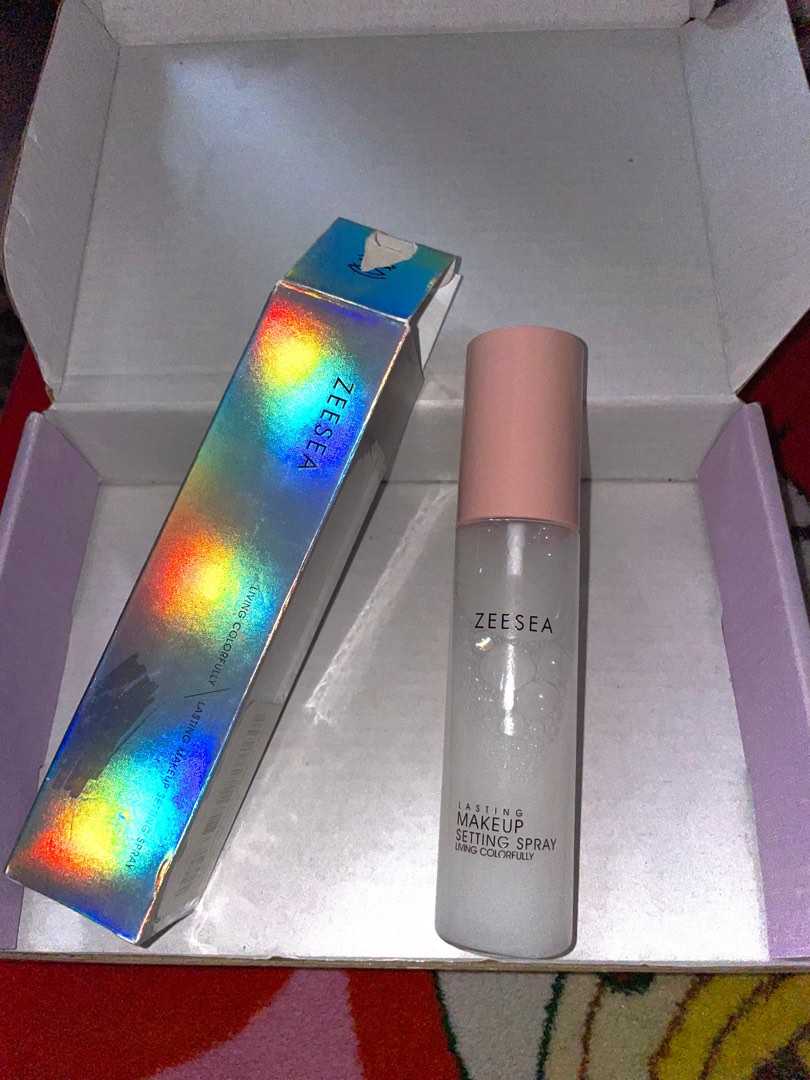 ZEESEA Setting Spray Pink Cap 2026 expiry, Beauty & Personal Care, Face, Makeup on Carousell