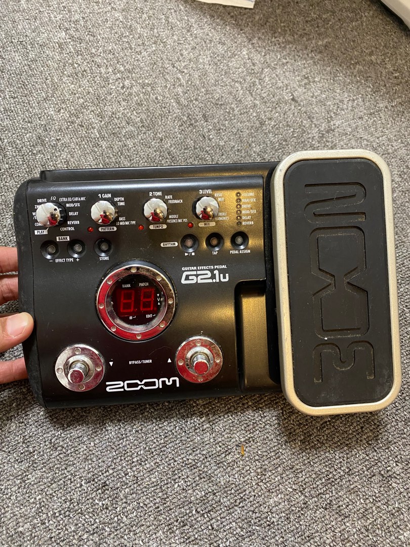 ZOOM G2.1u Guitar Multi effects pedal from JAPAN, Hobbies & Toys, Music ...