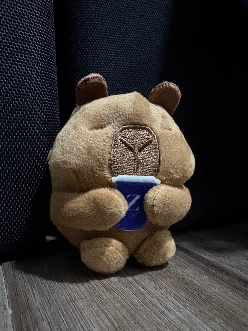 ZUS Capybara Plushie Pin + FREE Stiker Pek, Hobbies & Toys, Toys ...
